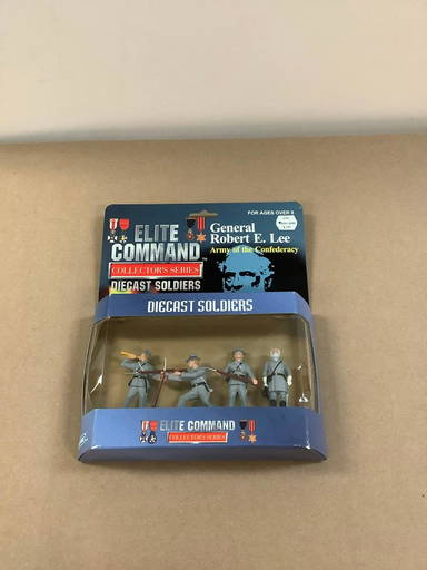 Blue Box Elite Command Collector's Series Die Cast Soldiers "general ...