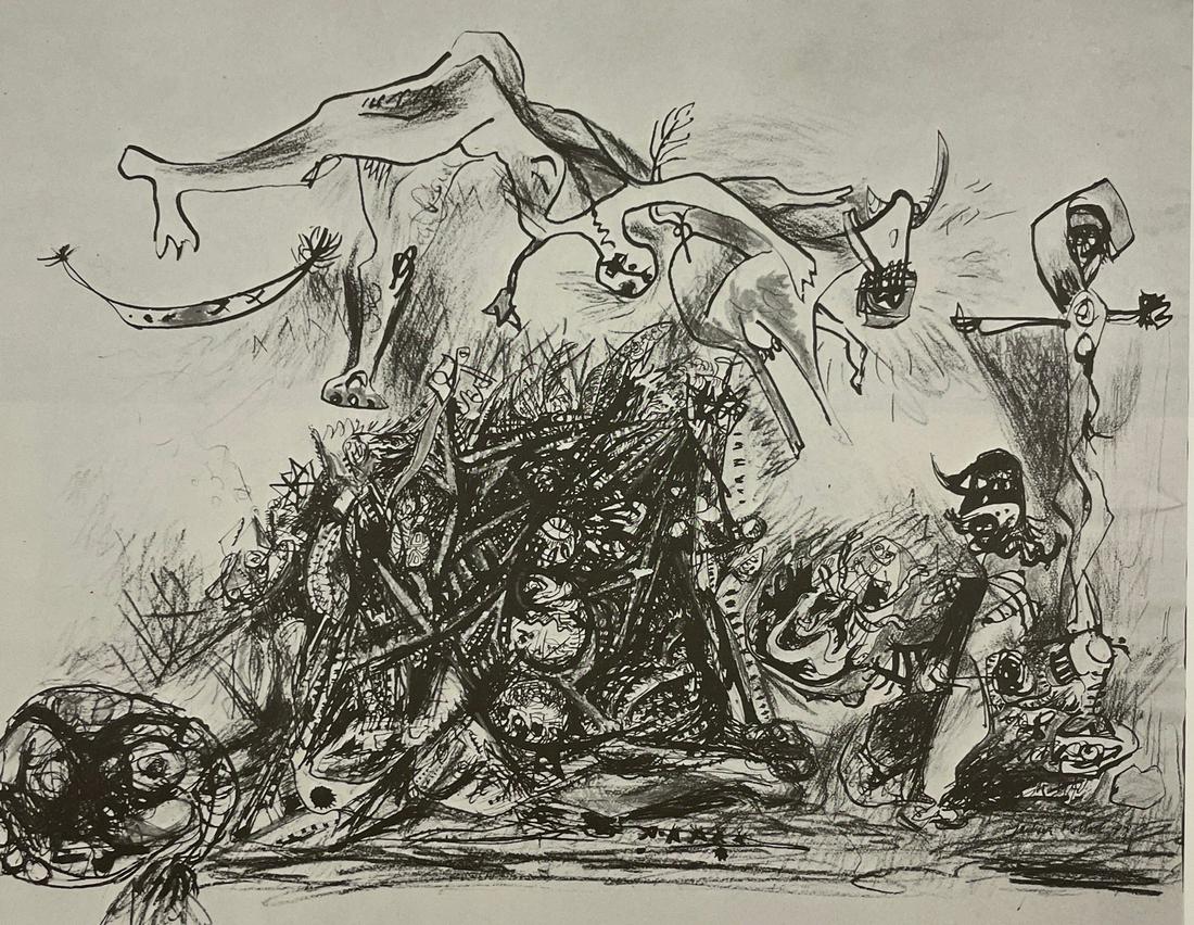 Jackson Pollock War, 1947