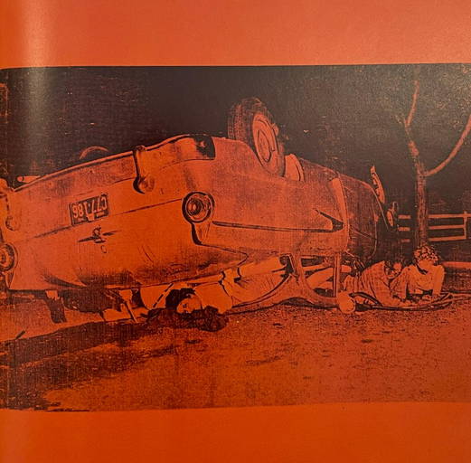 Andy Warhol - Orange Disaster, 1963 (#0803) on Nov 25, 2022 | Emanon ...