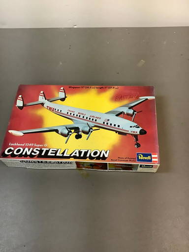 Vintage Revell Lockheed 1049 Super G Constellation Model Kit