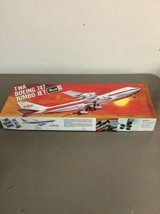 Vintage Revell Boeing 747 200 Jumbo Jet Model Kit