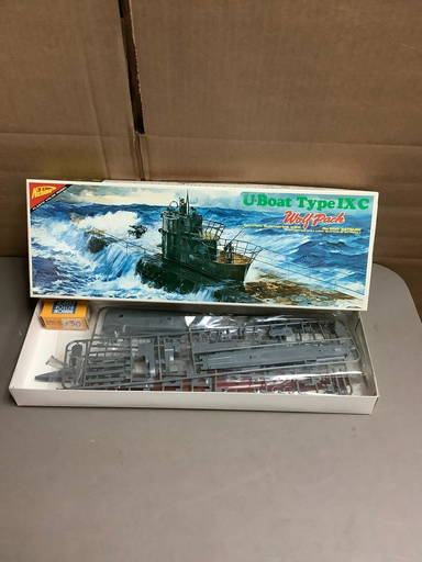 Vintage Nichimo U-Boat Type IXC Wolf Pack German Submarine U511 1:200 ...