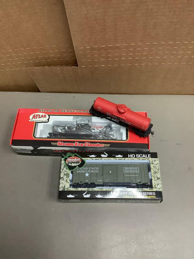 Atlas 11,000 Gallon Tank Car, Model Power Military Action Series HO ...