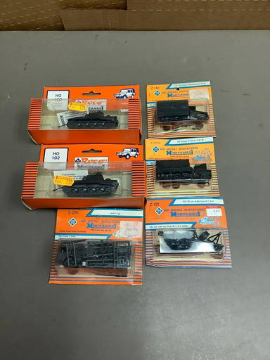 Lot of RoCo HO Model Minatures Mini Tanks - Nov 29, 2022 | Emanon ...