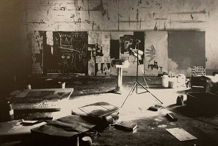 Buy Jean Michel Basquiat - His Studio on Crosby Street, 1983 | Emanon ...