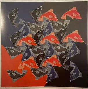 M.c. Escher Fish, 1942