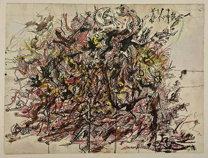 Jackson Pollock, Untitled, 1944