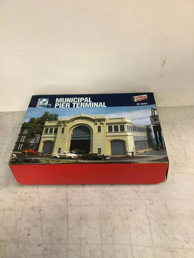 Cornerstone Municipal Pier Terminal Ho Scale Model Kit