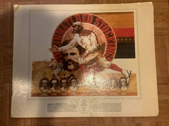 Vintage Baseball's First Pro Team Picture 16x20 (#0051) on Jan 01, 2023 ...