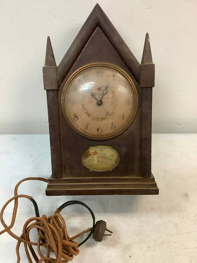 Vintage GE Table Clock 12" (#0169) on Jan 01, 2023 | Emanon Auctions ...