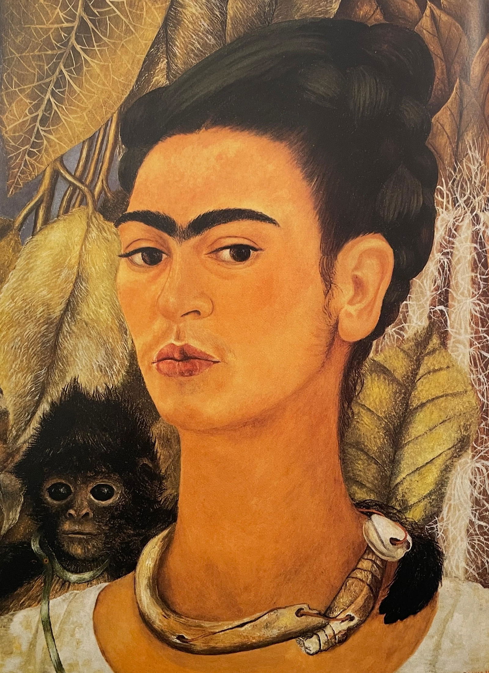 Frida Kahlo - Self Portrait with Monkey, 1938 (#0618) on Jan 16, 2023 ...