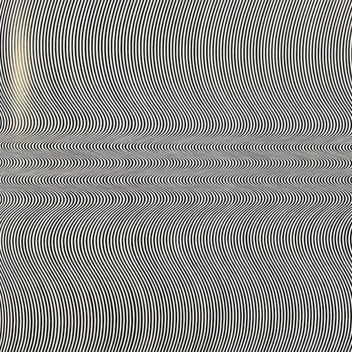 Bridget Riley Current, 1964