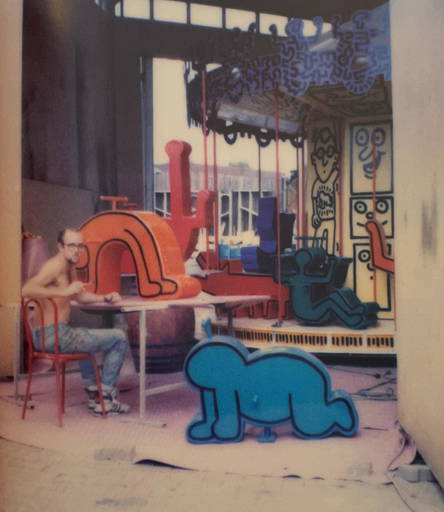 Keith Haring Carousel For Luna Luna, 1987