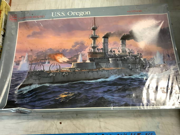 Glencoe models U.S.S Oregon sealed (#0258) on Jan 23, 2023 | Emanon ...