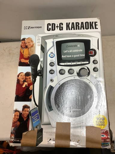 Buy Emerson CD+G Karaoke Machine | Emanon Auctions and Estate Sales in NJ