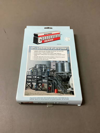 Walthers Cornerstone Oil Loading Platform Kit