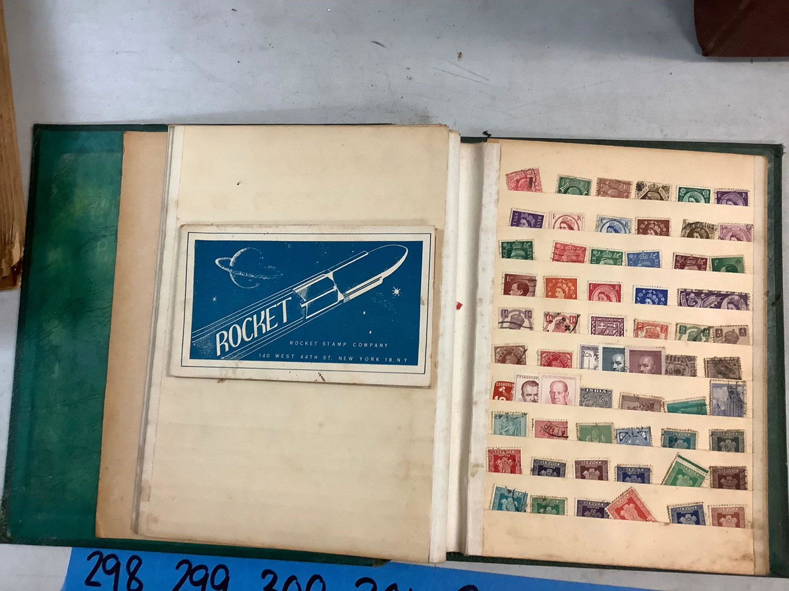 Collectors Stock Book Stamp Books With Stamps