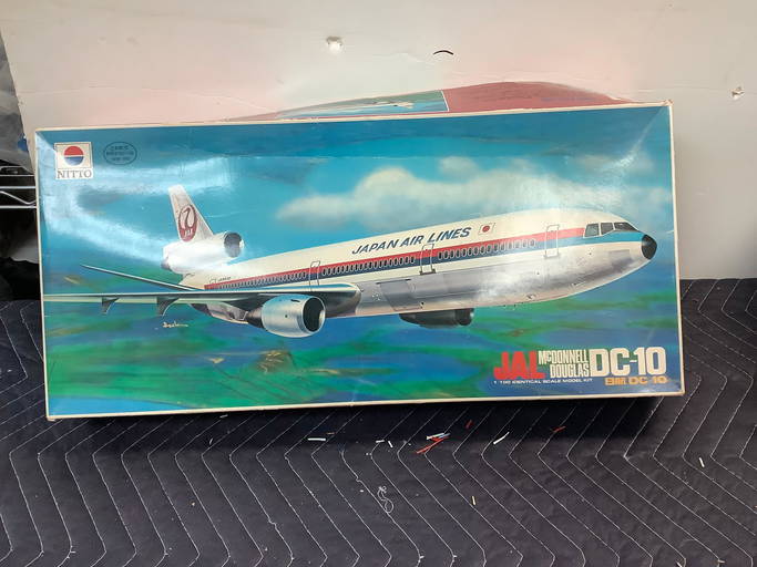 Nitto Jal Mcdonnell Douglas Dc 10 Model Kit