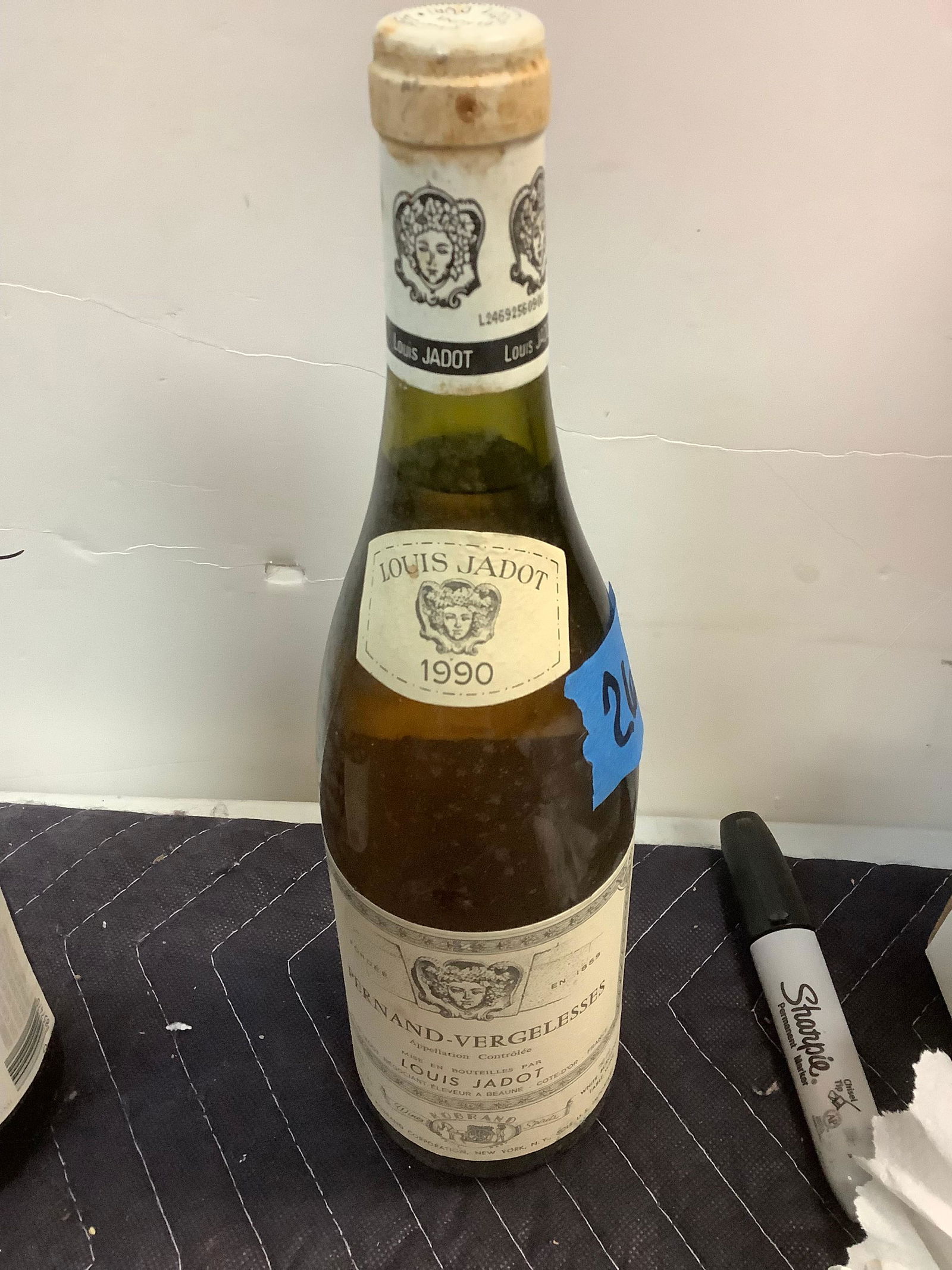 1990 Louis Jadot Pernand-Vergelesses Appellation Controlee 750 ML ...