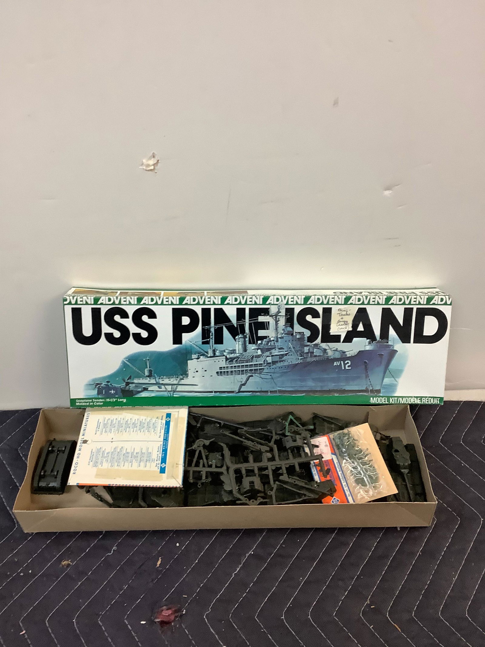 Advent USS Pine Island Seaplane Tender Model Kit - Mar 20, 2023 ...