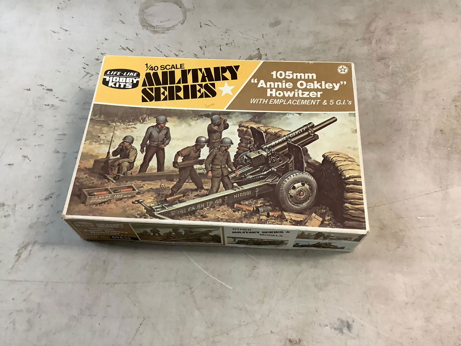 Life Like Hobby Kits 1/40 Scale Military Series Model Kit - Apr 20 ...