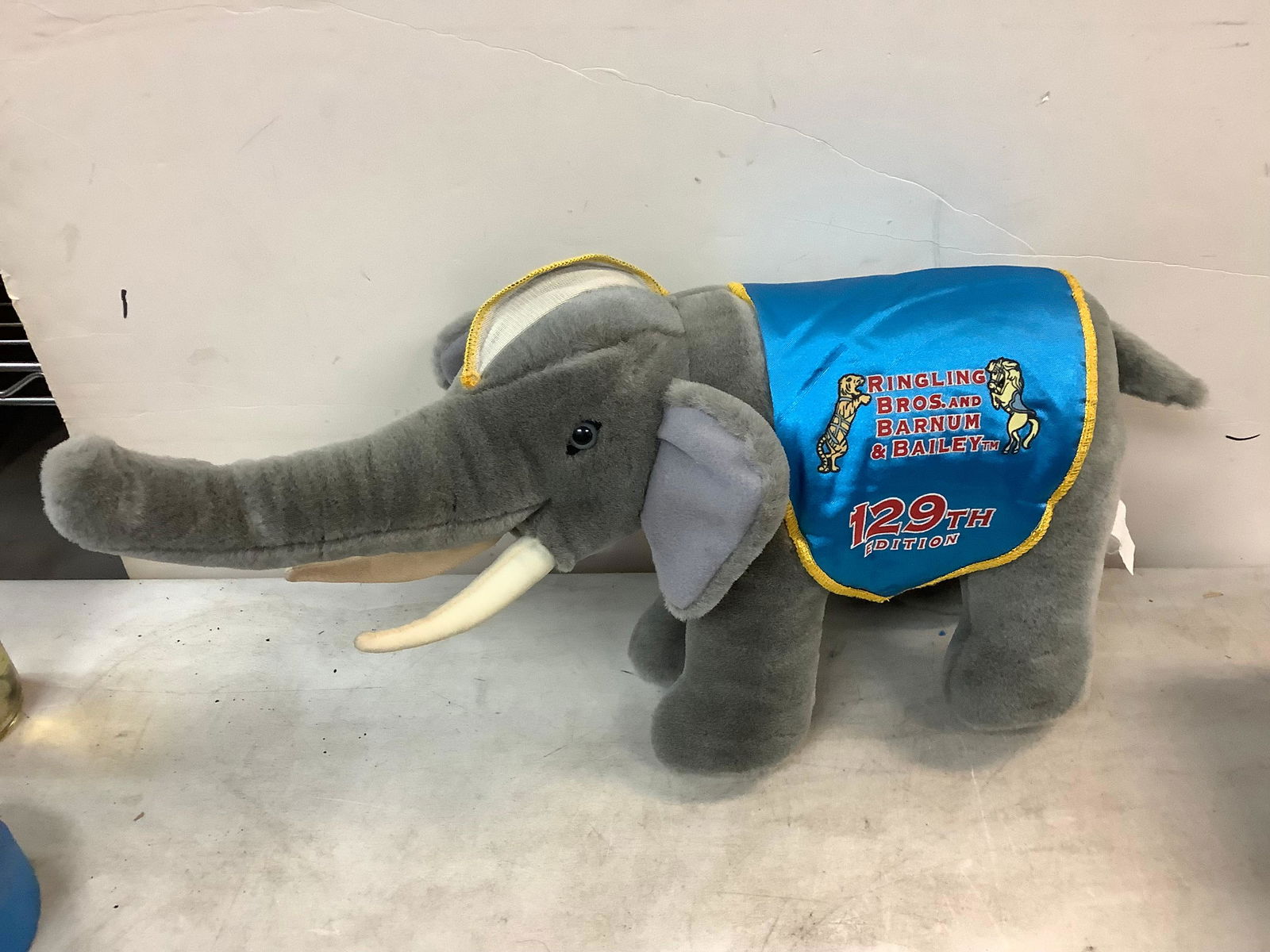 Ringling Bros. And Barnnum & Bailey 129th Edition Stuffed Elephant