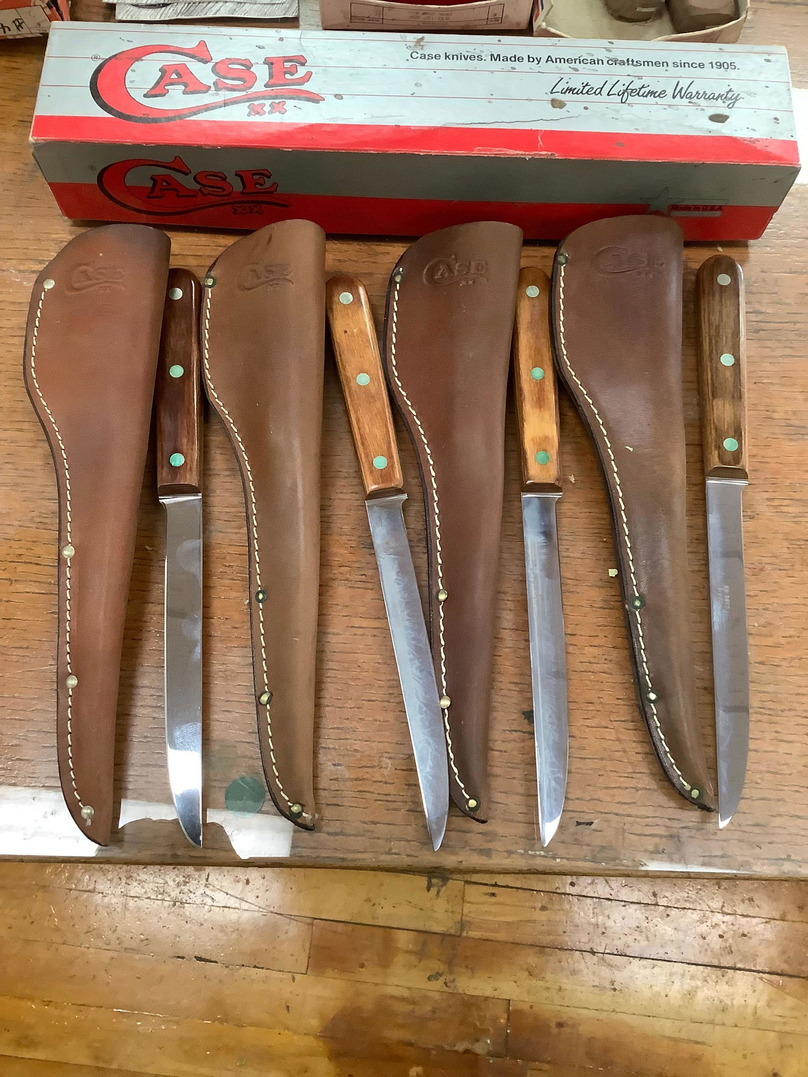 Vintage Nos Case Fillet Knives