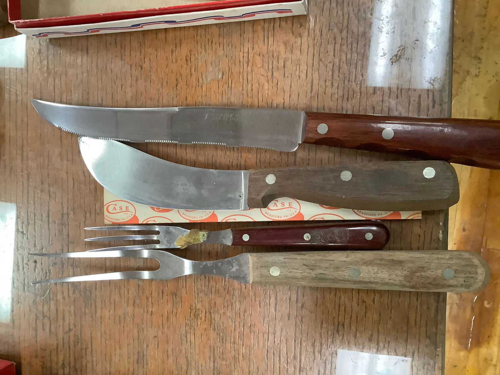 Vintage Nos Case Forks And Knives