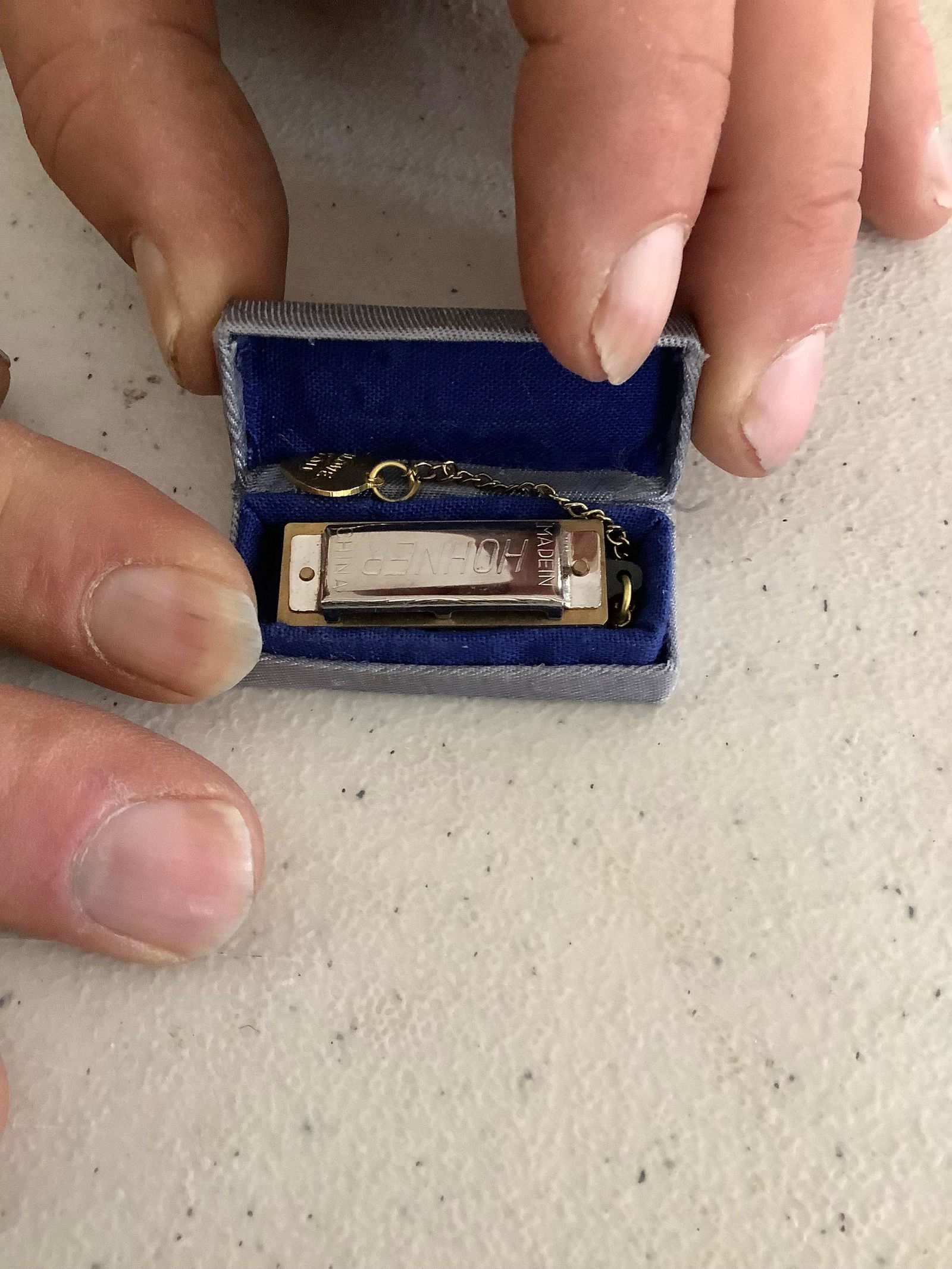 Vintage Miniature Hohner Harmonica
