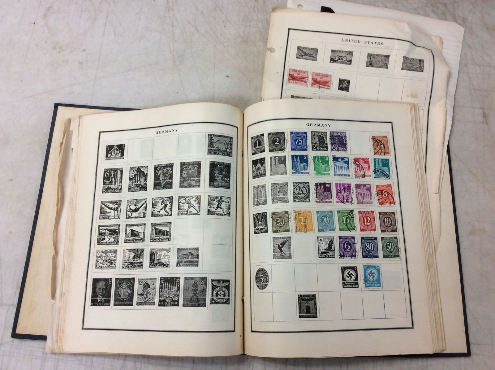 Vintage Book Of Stamps