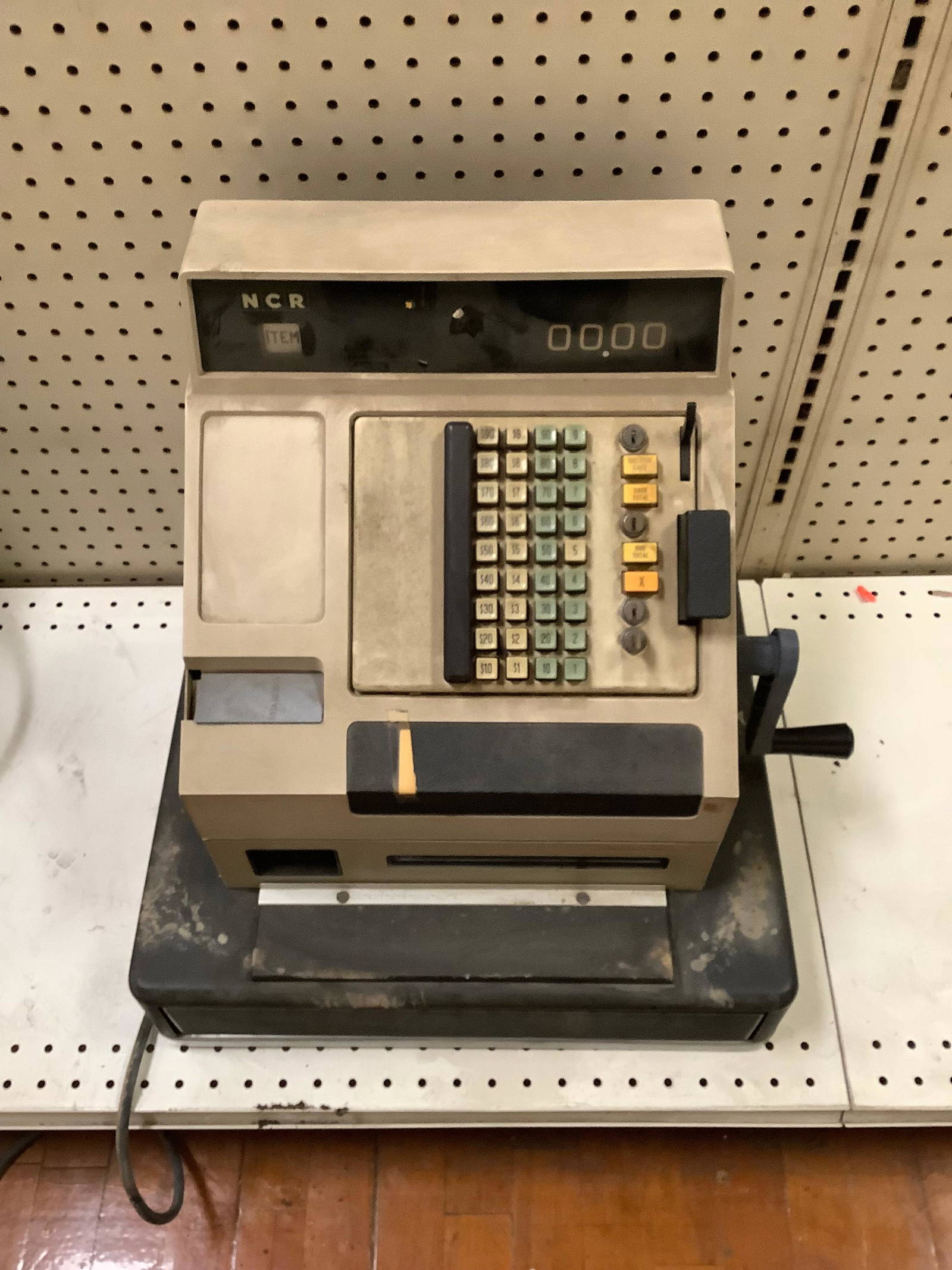 Vintage Ncr Cash Register Auction