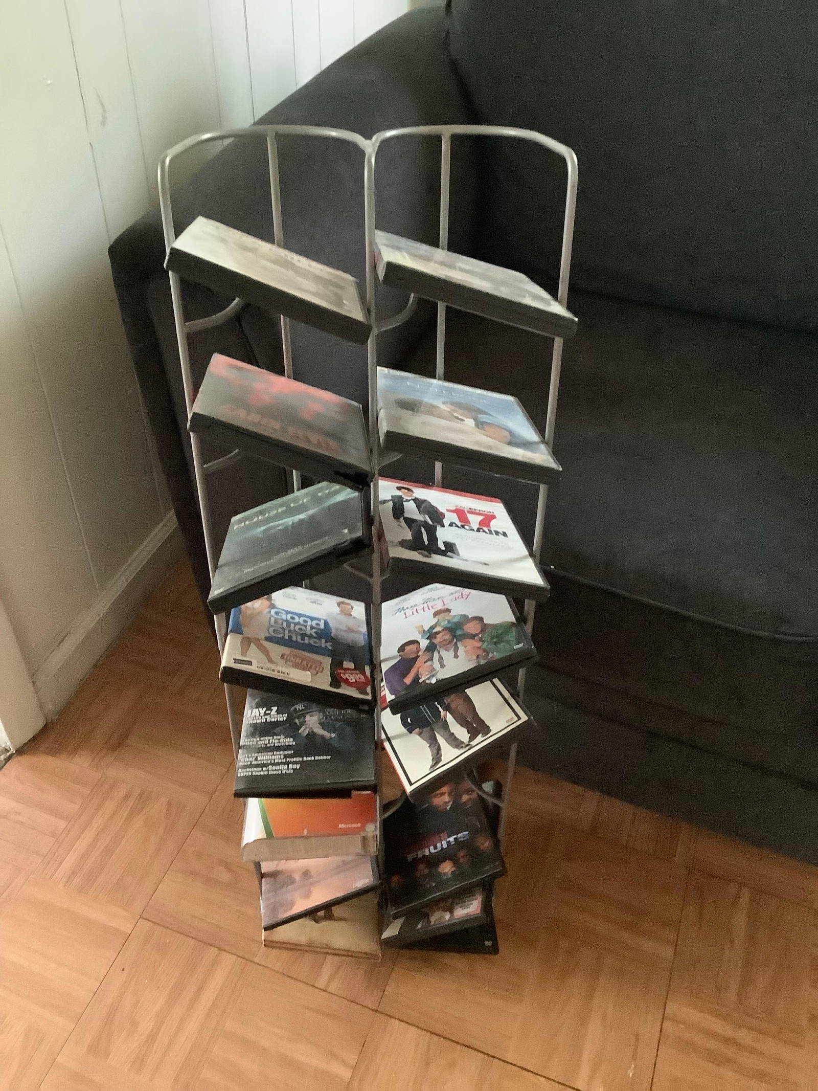 Cd/dvd Stand With Contents Auction