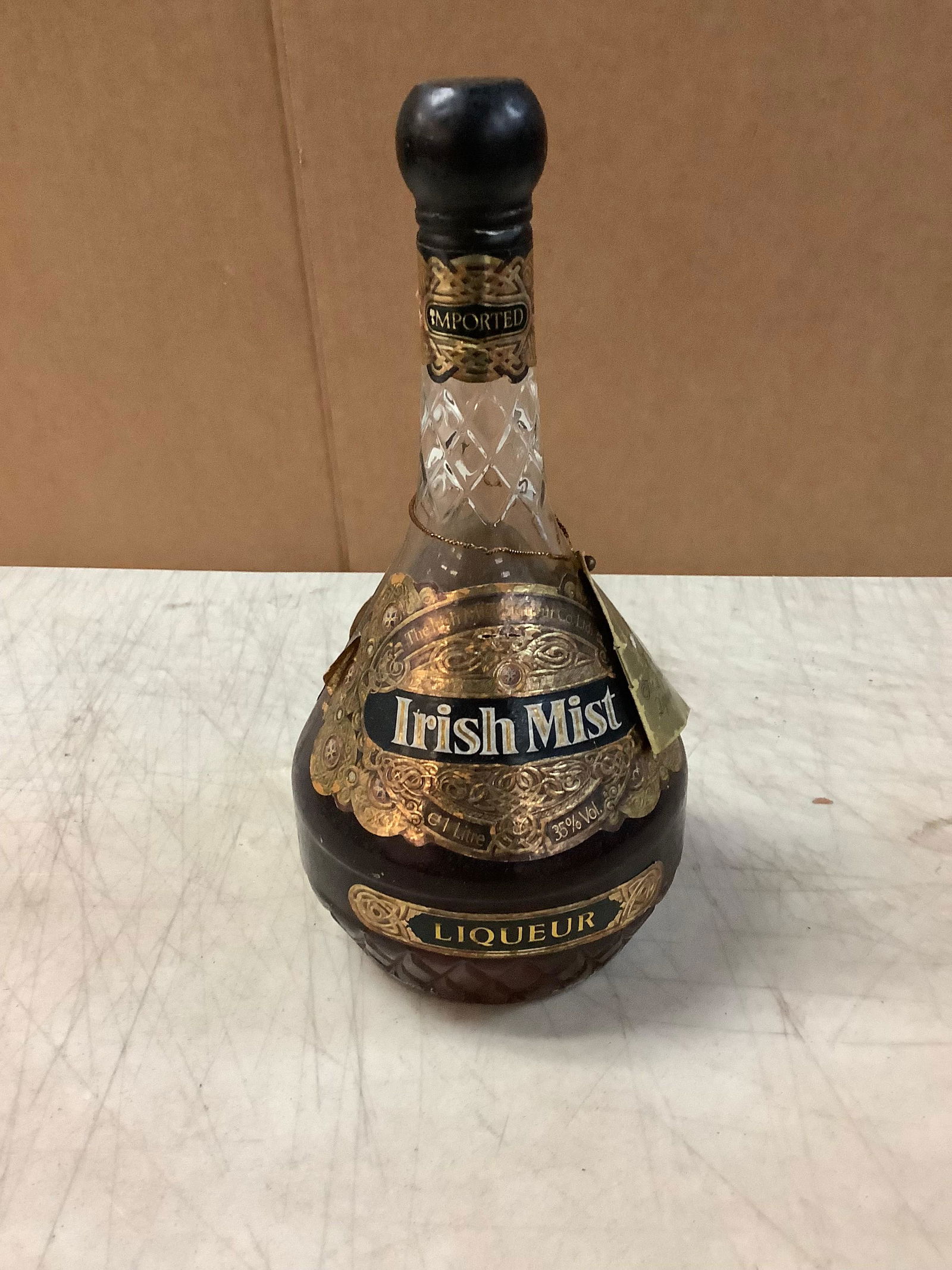 Imported Irish Mist Liqueur Opened Auction