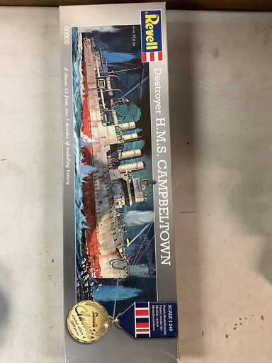 Destroyer H.m.s. Campbeltown Vintage Revell Model