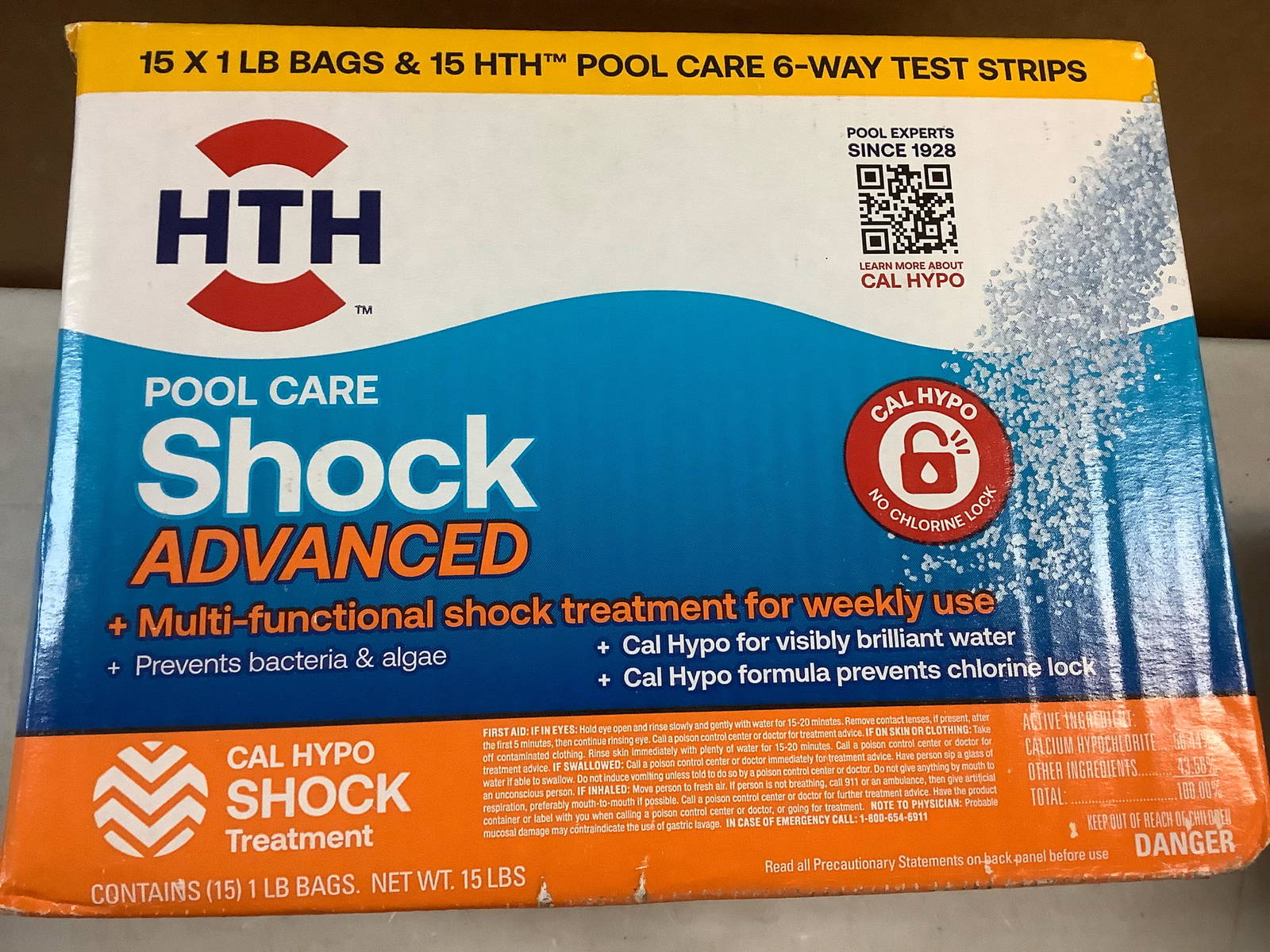 Hth Pool Care Shock Treatment **new** Auction