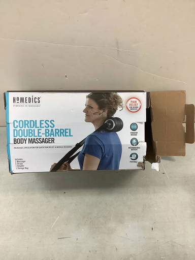 Homedics Cordless Double Barrel Body Massager
