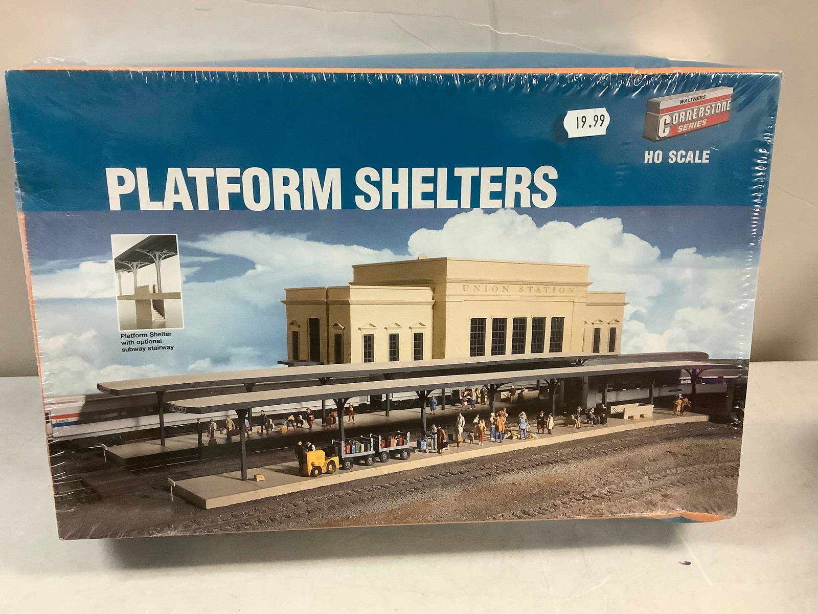 Sealed Walthers Cornerstone Series Ho Scale Platform Shelters Auction