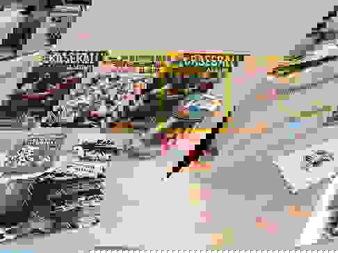 Lot Of Topps Sticker Baseball Albums, Baseball Binder, Olympics ...