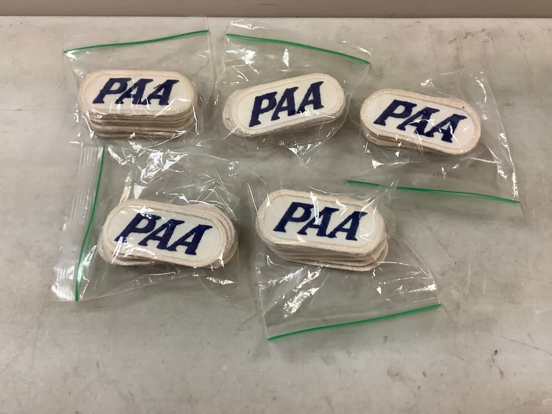 Vintage Pan American Airway's Original Airplane Crew Patches Lot Of 10 ...