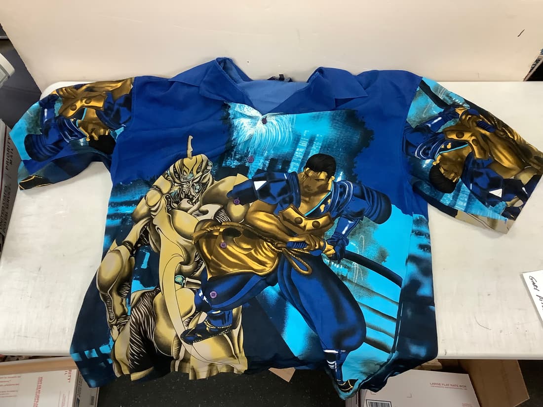 Vintage Bignd Anime Asian Samurai Cyburg Shirt Size Xxl Auction