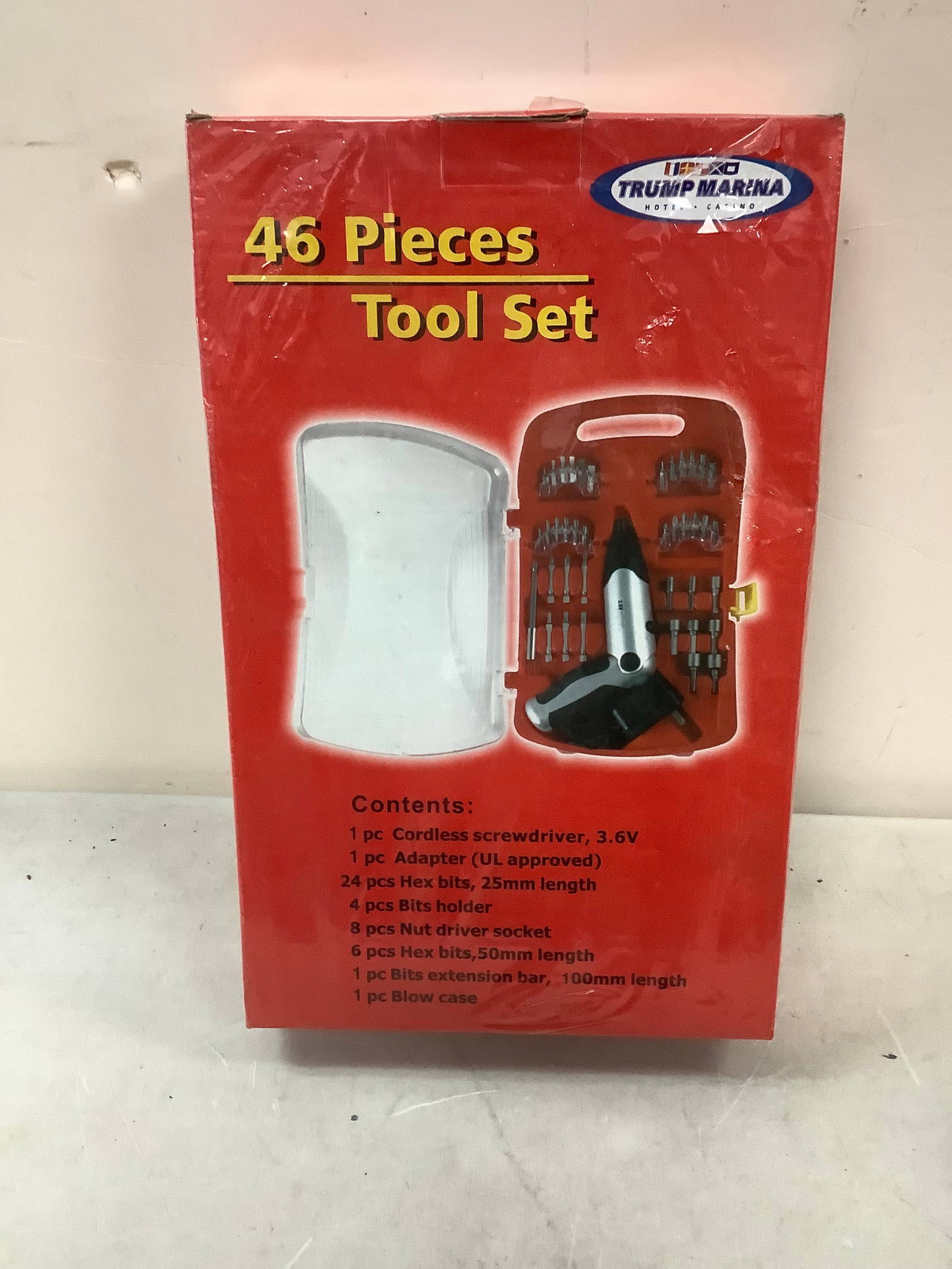 Sealed Trump Marina 46 Piece Tool Set Auction
