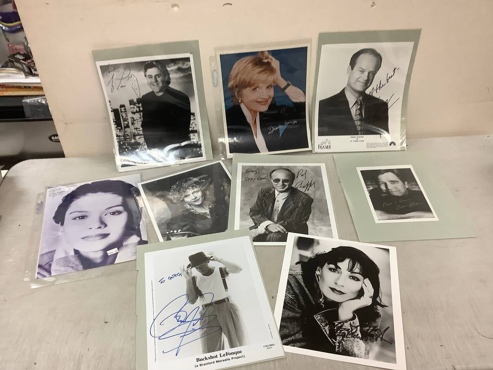 Lot Of Signed Actor Headshots Auction