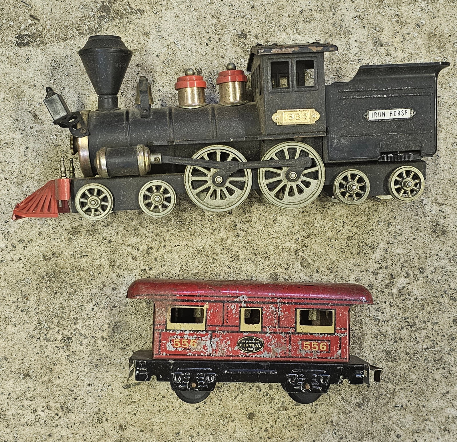 Vintage Metal Model Trains
