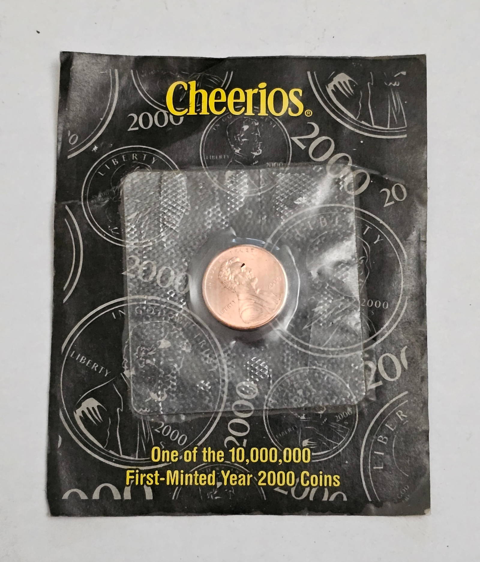 2000 Cheerios Collectors Penny In Package Auction
