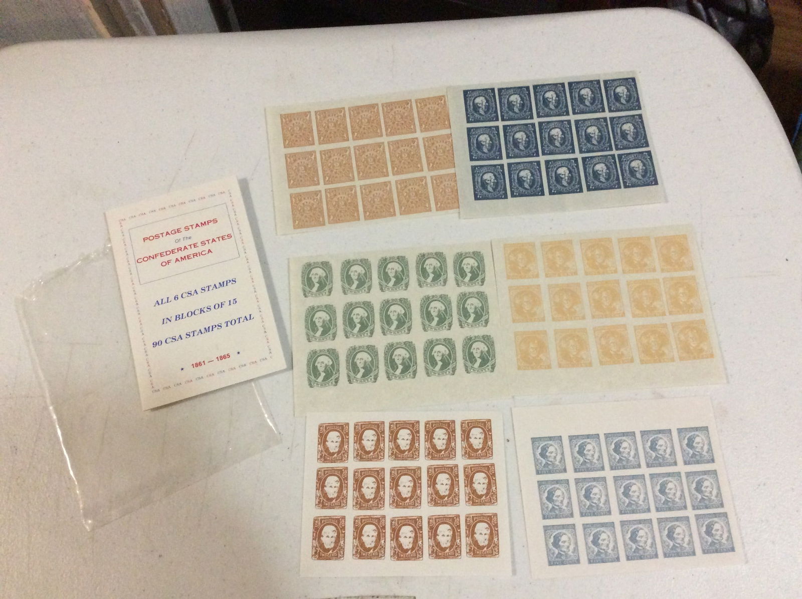 Postage Stamps Of The Confederate States Of America