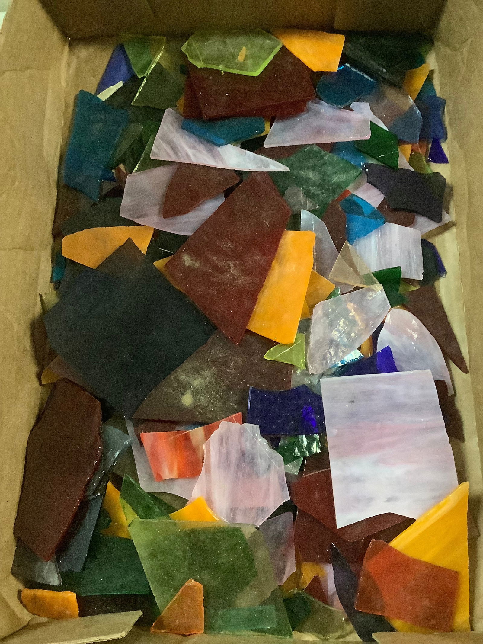 Lot Of Slag Glass Auction