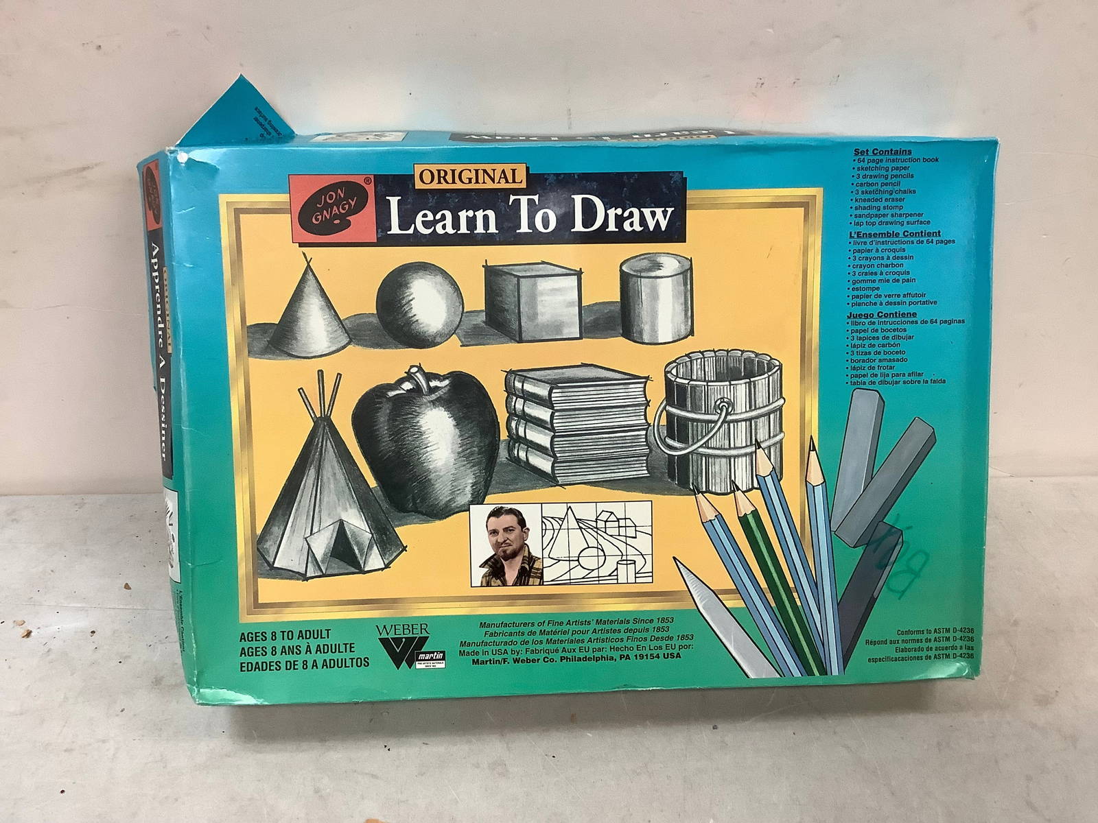 Original Learn To Draw Set Auction