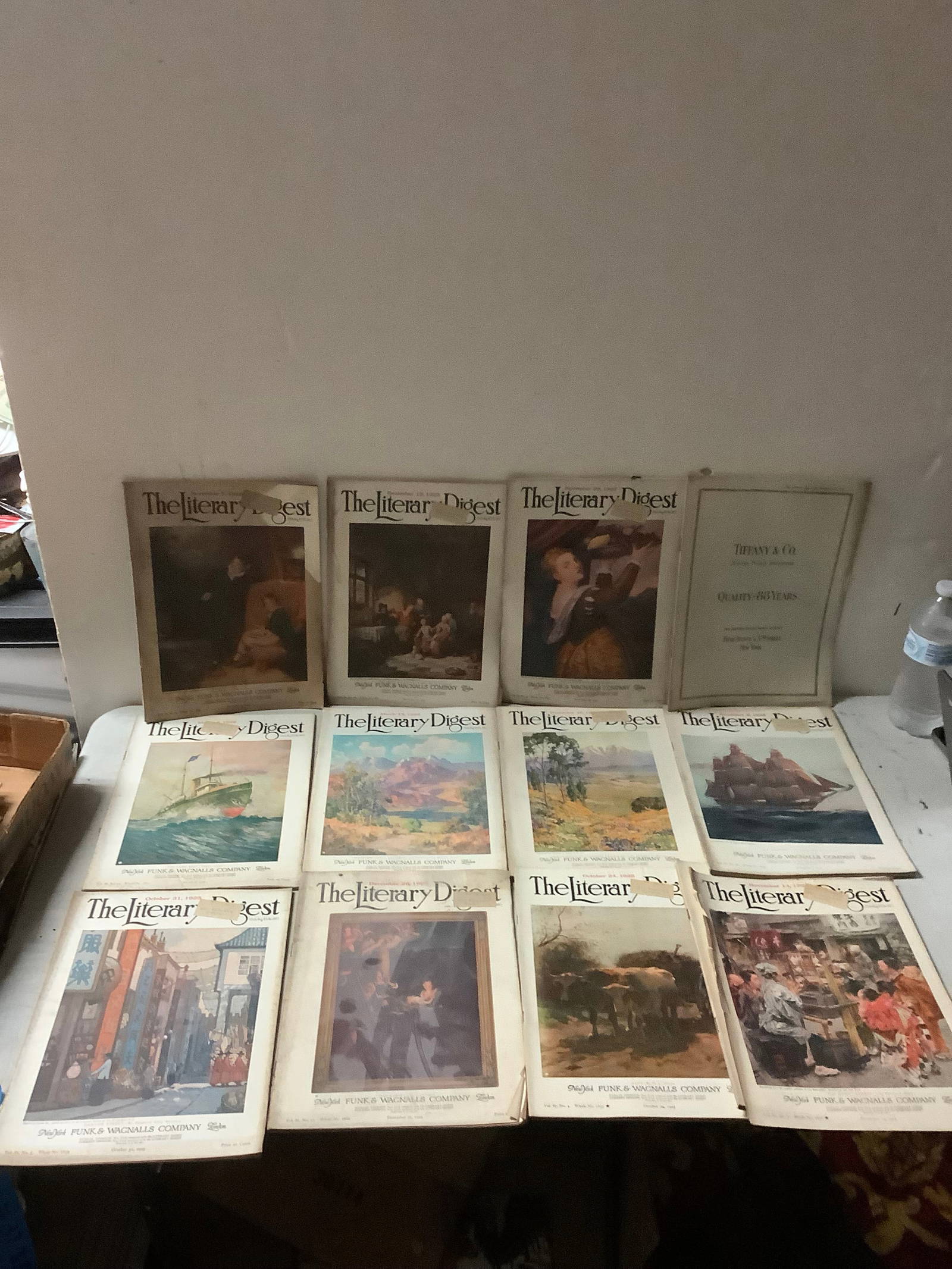 1920's The Literary Digest Magazines Auction