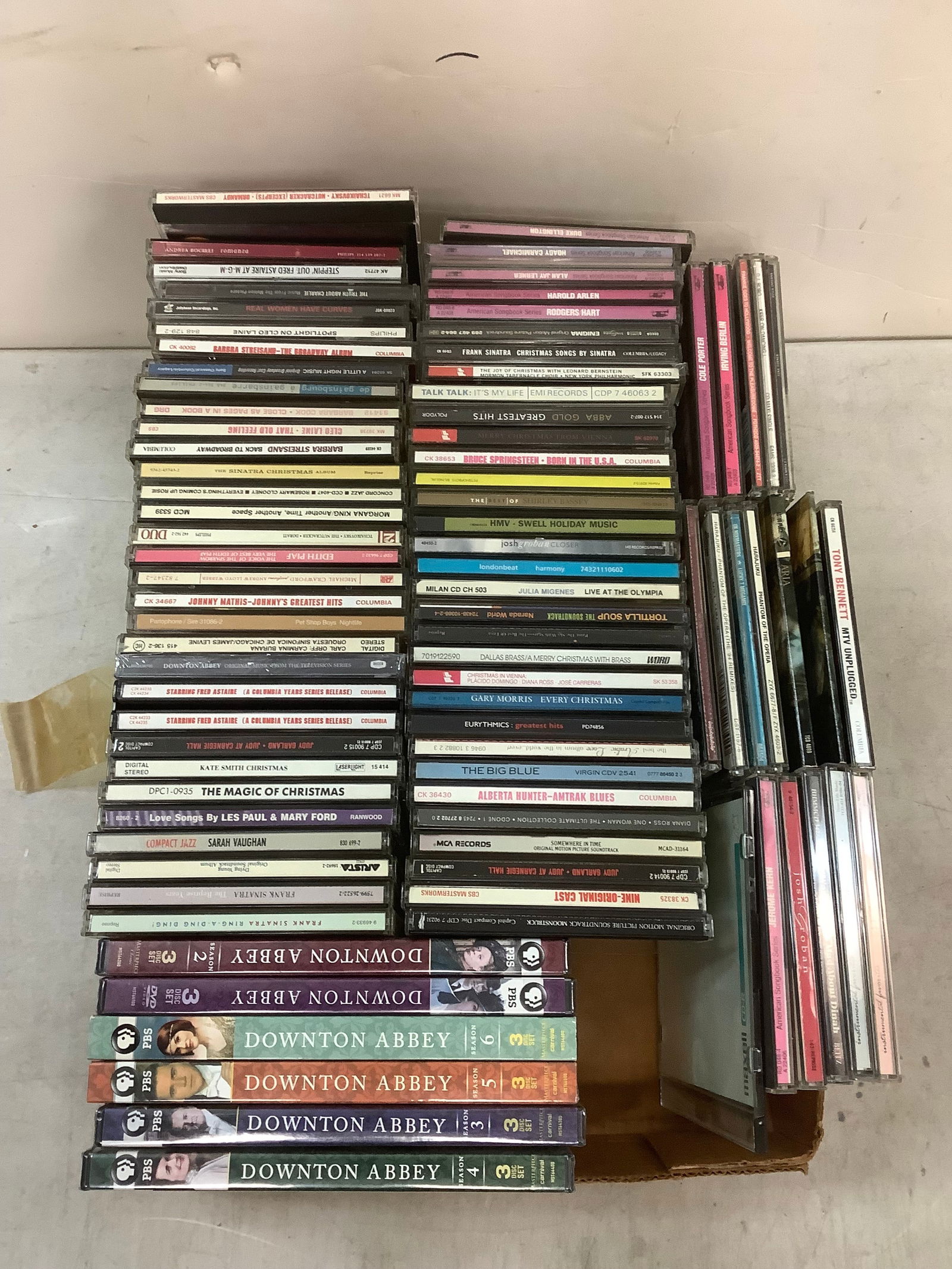 Large Lot Of Cds And Some Dvds Auction