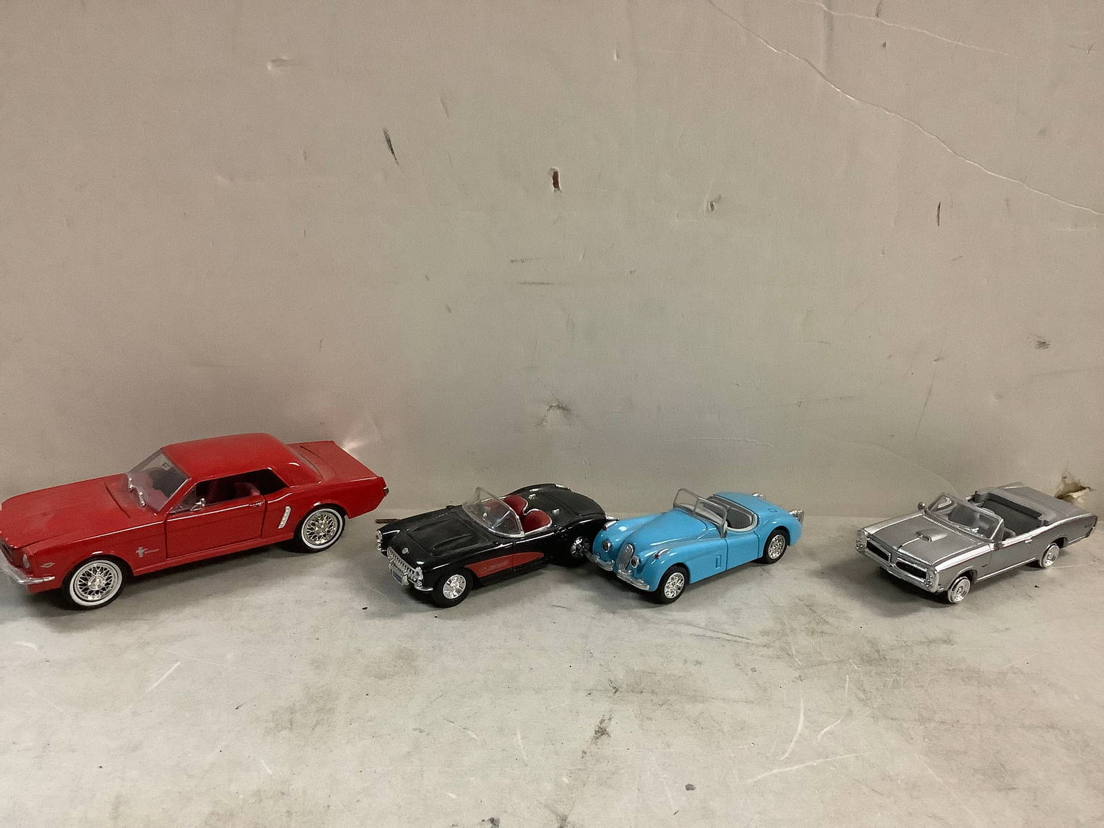 Lot Of Mini Model Cars (mustang, Corvette, And More) Auction